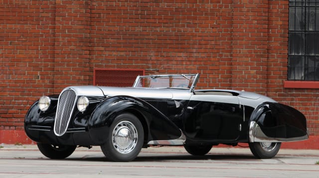 1937 Peugeot 402 Roadster at Monterey 2016 as S157 - Mecum Auctions