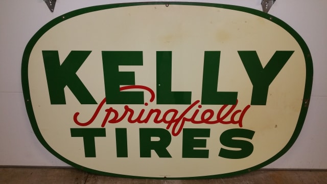 Kelly Springfield Tires Sign SST 72x48 at Dallas 2015 as K23 - Mecum ...