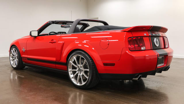 2007 Ford Shelby GT500 Super Snake Convertible at Dallas 2022 as S186.1 ...