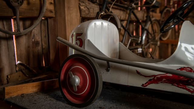 BMC Racer Gilmore Pedal Car at Elmer's Auto & Toy Museum Collection ...