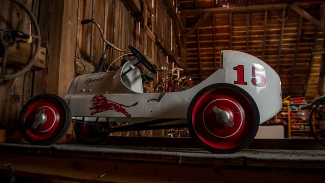 BMC Racer Gilmore Pedal Car at Elmer's Auto & Toy Museum Collection ...