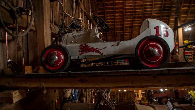 BMC Racer Gilmore Pedal Car at Elmer's Auto & Toy Museum Collection ...