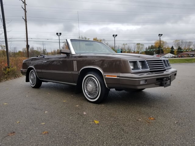 1984 Dodge 600 Convertible at Kissimmee 2018 as L180 - Mecum Auctions