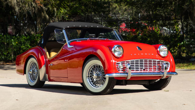 1960 Triumph TR3 Convertible at Kissimmee 2021 as T213 - Mecum Auctions