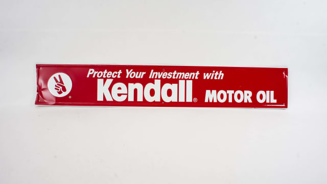 Kendall Single-Sided Embossed Tin Signs at Kissimmee 2021 as M455 ...