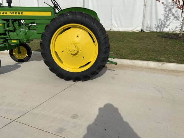1957 John Deere 420T at Gone Farmin' Spring Classic 2022 as S123 ...