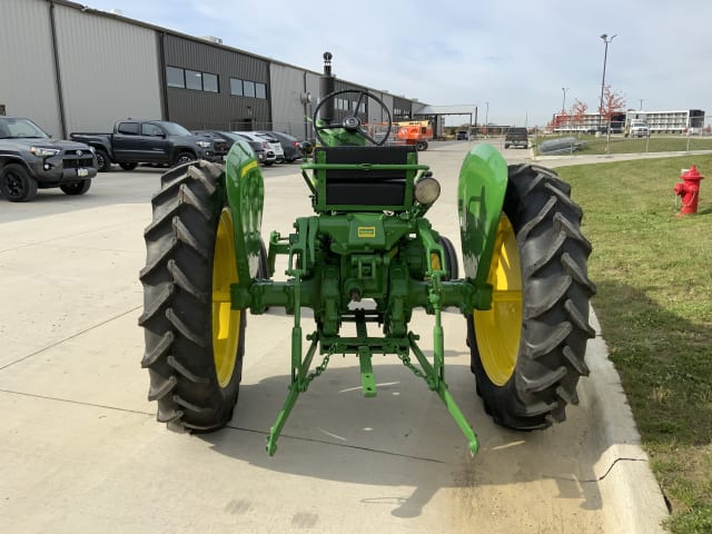 1957 John Deere 420T at Gone Farmin' Spring Classic 2022 as S123 ...