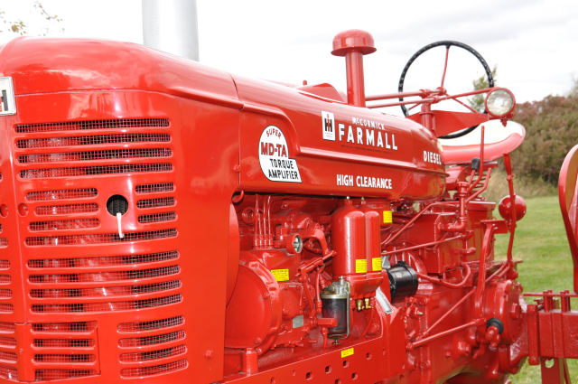 1954 Farmall M-TA High Crop Diesel at Gone Farmin' Iowa 2013 as S109 ...