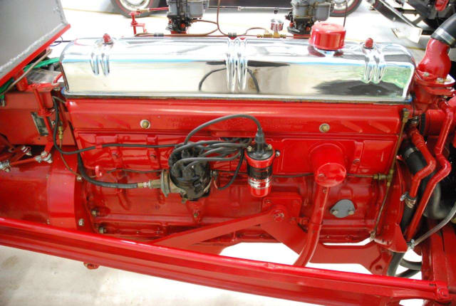 Ford 8N Stretched Buick Straight 8 Engine at Gone Farmin' Nashville ...