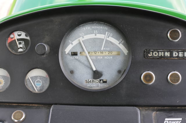 1972 John Deere 4020 Power Shift at Gone Farmin' Nashville 2014 as S93 ...