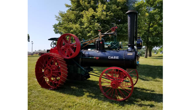1902 Case 9-Horse Traction Engine at Gone Farmin' Iowa Premier 2018 as ...