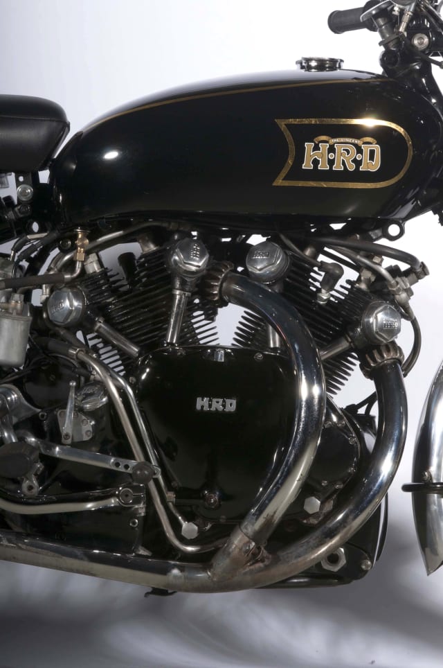 1949 Vincent HRD Black Shadow at Houston Motorcycles 2014 as U72 ...