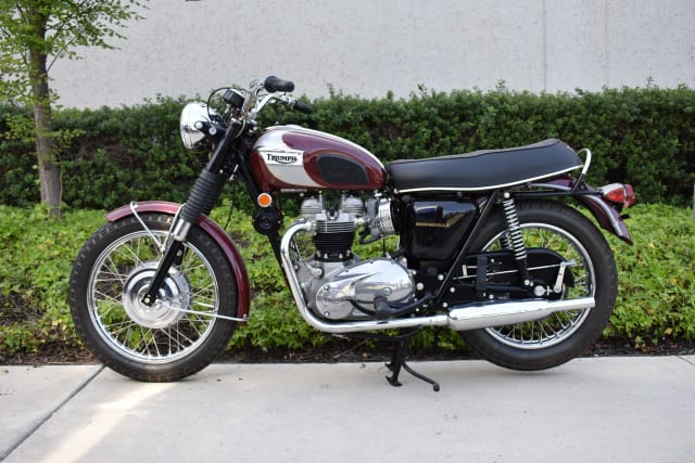 1970 Triumph Bonneville T120R at Las Vegas Motorcycles June 2017 as ...