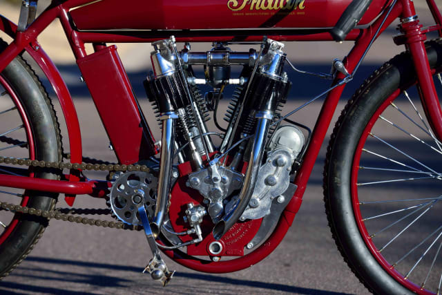 1914 Indian Board Track Racer Replica at Las Vegas Motorcycles 2016 as ...