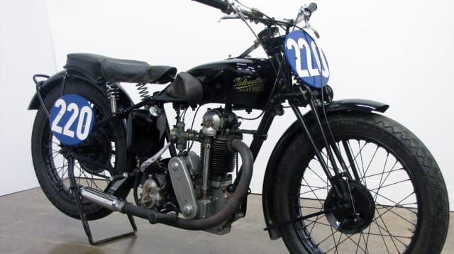 1927 Velocette Model K Racer at Las Vegas Motorcycles 2017 as F122 ...