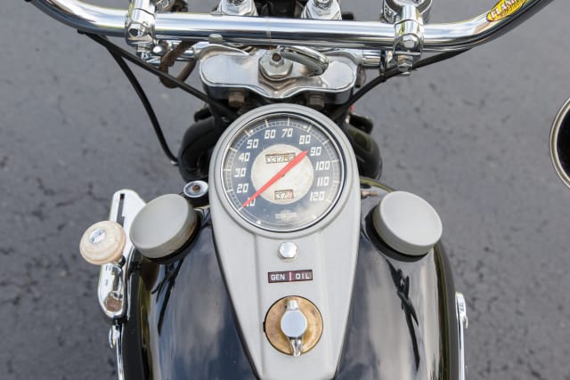 1947 Harley-Davidson EL Knucklehead Bobber at Las Vegas Motorcycles ...