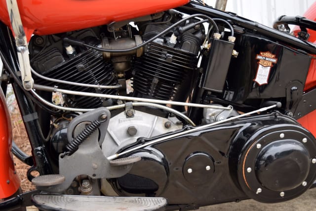 1945 Harley-Davidson Knucklehead EL at Las Vegas Motorcycles 2018 as ...