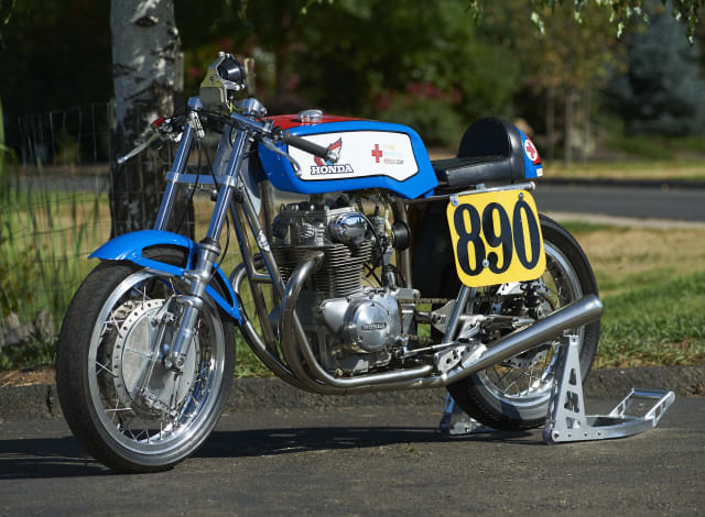 1972 Trackmaster Honda CB350 at Las Vegas Motorcycles 2018 as F120.1 ...