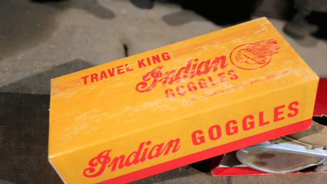 Indian Motorcycle Racing Goggles 9x2x4 at Las Vegas Motorcycles 2019 as ...