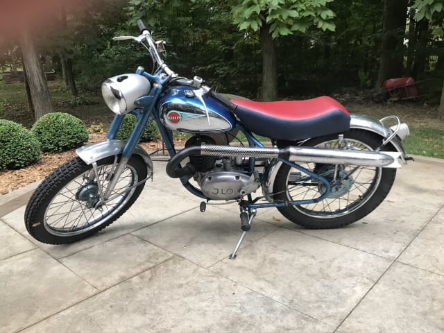 1953 Monark Blue Fighter at Las Vegas Motorcycles 2020 as T183 - Mecum ...