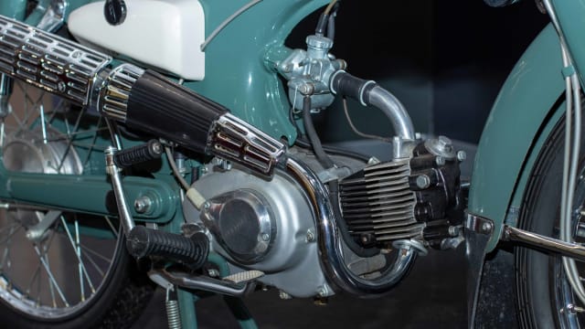 1962 Honda C115 at Las Vegas Motorcycles 2020 as S35 - Mecum Auctions