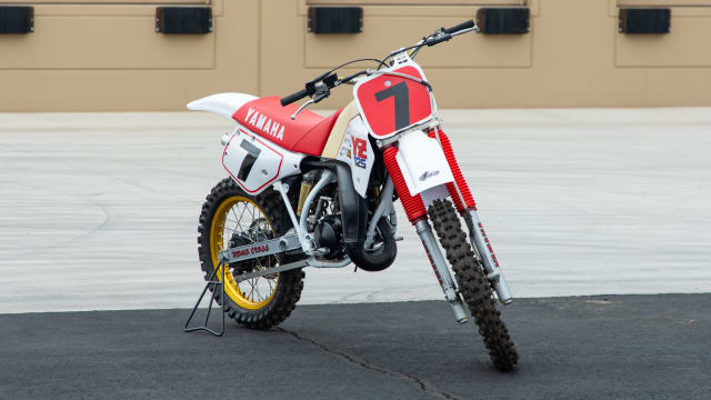 1987 Yamaha Yz125 at Las Vegas Motorcycles 2021 as T300 - Mecum Auctions