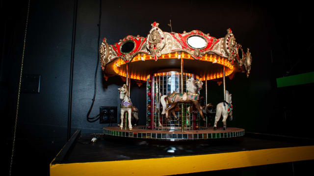 PJ's Circus Light-Up Carousel Display at The Eddie Vannoy Collection ...