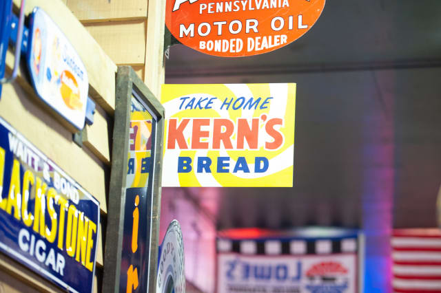 Kern's Bread Tin Flange Sign at The Eddie Vannoy Collection 2020 as ...