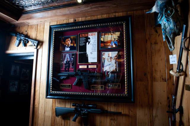 Scarface Movie Ar-15 Prop And Shadowbox at The Eddie Vannoy Collection ...