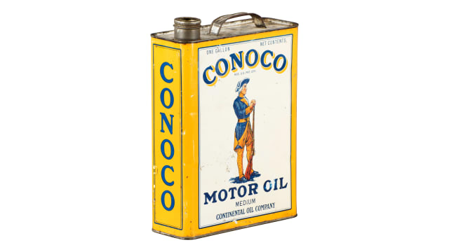 Conoco Motor Oil Medium Oil Can at The Road Art Collection 2016 as S75 ...