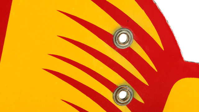 Shell Sign 47.5x47.5 at The Road Art Collection 2016 as S159 - Mecum ...