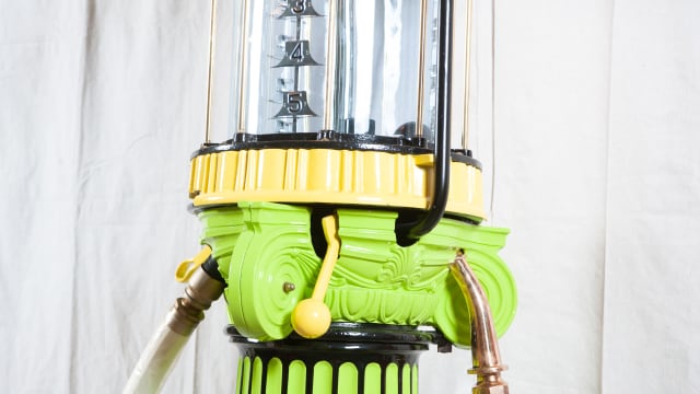 Restored Wayne 491 F Greek Roman Column 5 Gallon Gas Pump 114x24x24 at ...