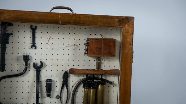 Ford Vintage Tool Shadow Box at Indy Road Art 2022 as M454 - Mecum Auctions