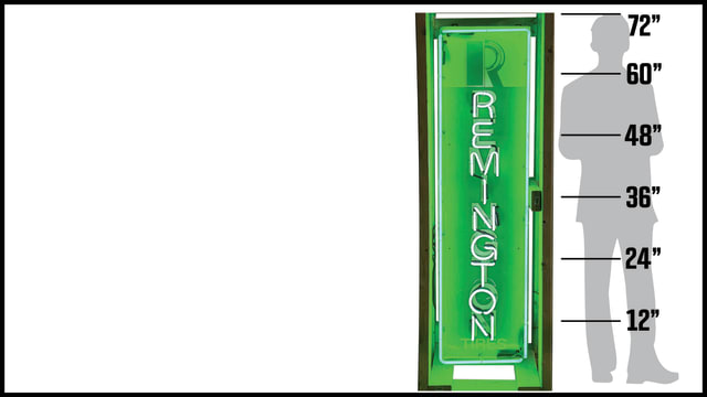 Remington Single-Sided Tin Neon Sign at Indy Road Art 2022 as M337 ...