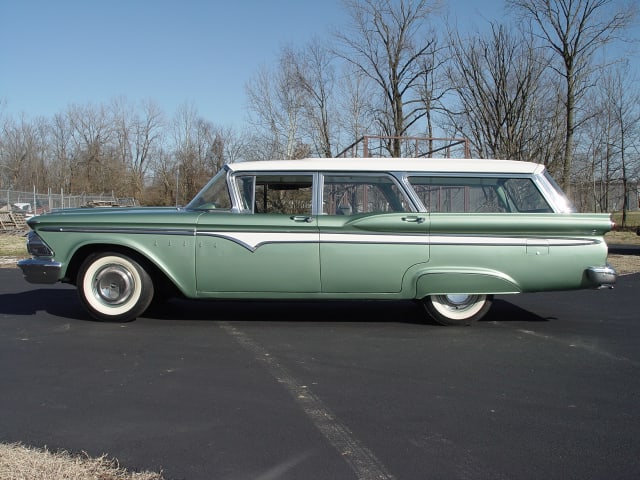1959 Edsel Villager Station Wagon at Dana Mecum's 25th Original Spring ...