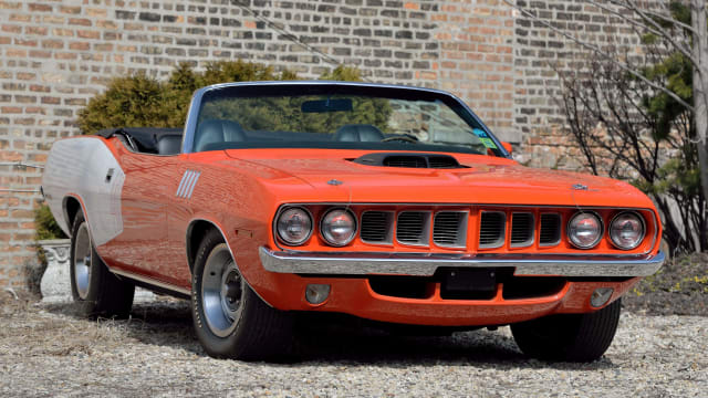 1971 Plymouth Cuda Convertible at Indy 2021 as F167 - Mecum Auctions