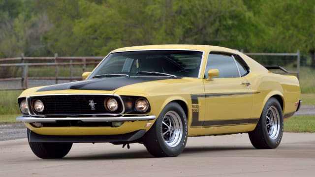 1969 Ford Mustang Boss 302 Fastback at Tulsa 2021 as S96.1 - Mecum Auctions