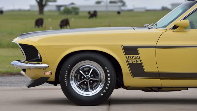 1969 Ford Mustang Boss 302 Fastback at Tulsa 2021 as S96.1 - Mecum Auctions