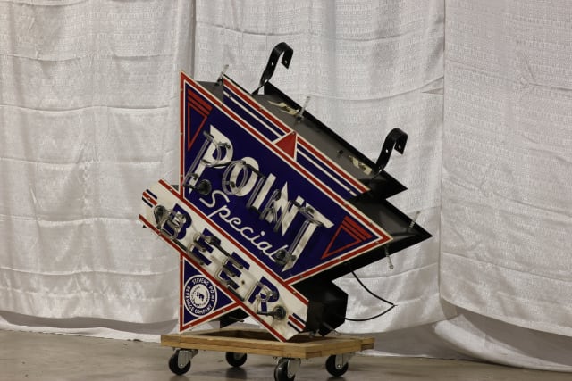 Point Special Beer 40x33x18 at The Walker Sign Collection 2015 as S130 ...