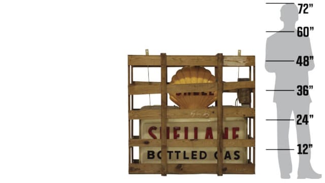Shellane Bottled Gas 50x48x15 at The Walker Sign Collection 2015 as ...