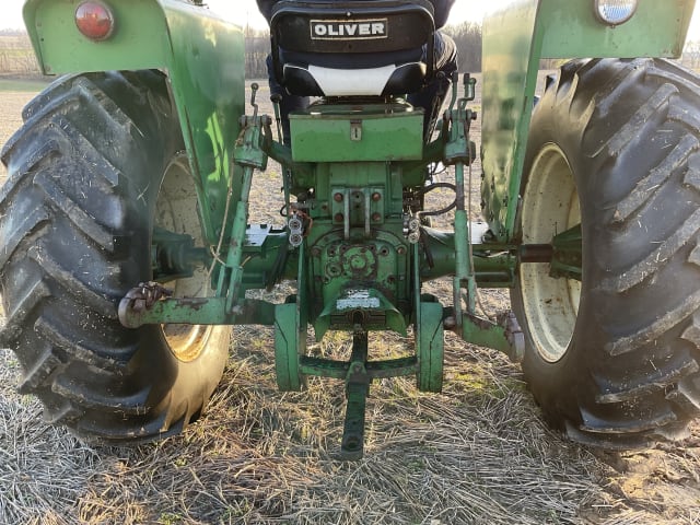 1961 Oliver 1800 Diesel at Gone Farmin' Spring Classic 2023 as S58 ...