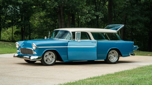 1955 Chevrolet Nomad Custom at Indy 2023 as S253 - Mecum Auctions
