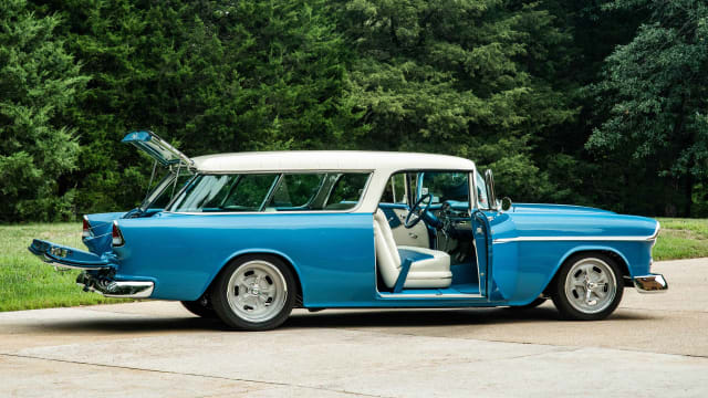 1955 Chevrolet Nomad Custom at Indy 2023 as S253 - Mecum Auctions