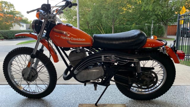 1975 Harley-Davidson SX250 Enduro at Indy 2023 as J2 - Mecum Auctions