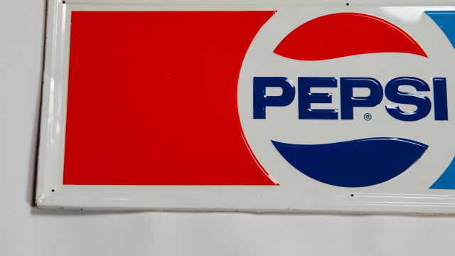 1982 Pepsi Single-Sided Embossed Tin Sign at Indy 2023 as M205 - Mecum ...