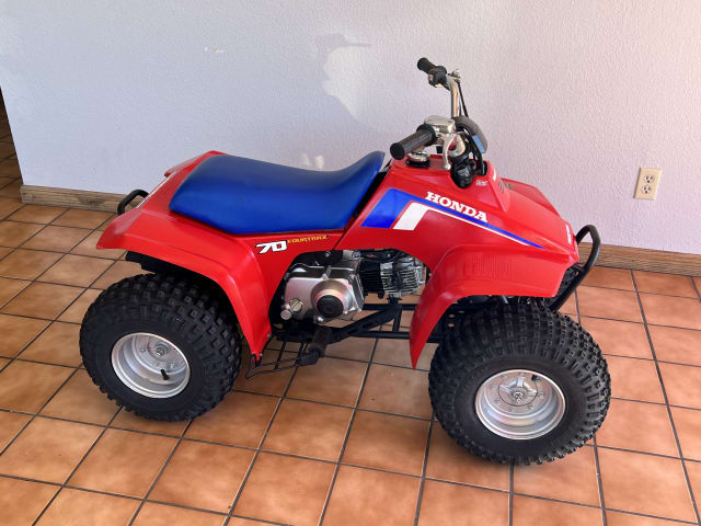 1986 Honda TRX 70 at Houston 2023 as F6.1 - Mecum Auctions