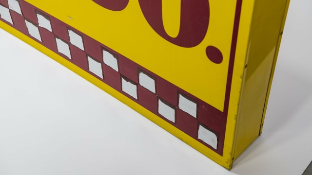 Yellow Cab Company Double-Sided Tin Sign at Indy 2023 as M356 - Mecum ...