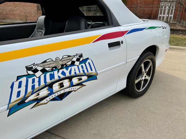 1997 Chevrolet Camaro Z28 Brickyard Pace Car Convertible at Indy 2023 ...