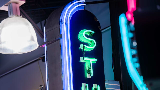 Studebaker Double-Sided Porcelain Neon Dealership Sign at The World’s ...