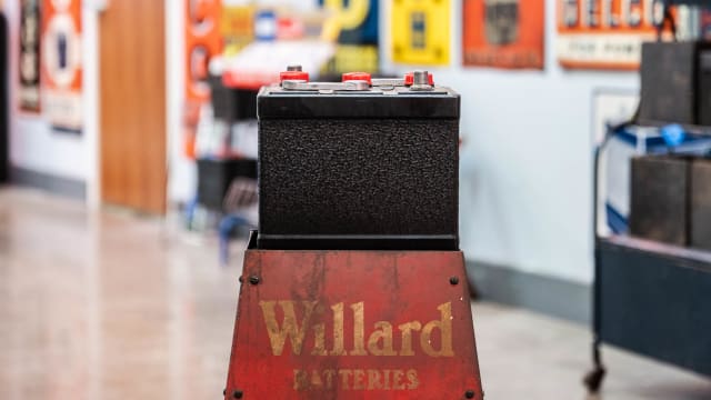 Willard Batteries Metal Display Stand at The World’s Largest Road Art ...